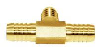 China 5/8'' 3 Way Union Intersection Split Brass Tee Fitting for sale