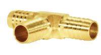 China 5/8'' 3 Way Union Intersection Split Brass Tee Fitting for sale