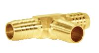 China 5/8'' 3 Way Union Intersection Split Brass Tee Fitting for sale