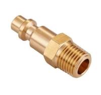 China Pro High Flow Coupler & Plug Kit  V-Style, 1/4 in. NPT, Solid Brass Quick Connect Air Fittings Set for sale
