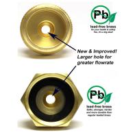 China CNC 3/4in NPT Brass Blow Out Plug For Air Compressor for sale