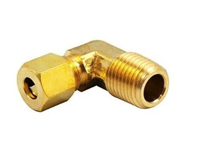 China Oem Hose Connector Brass Hose Barb , ANSI 90 Degree Hose Barb for sale