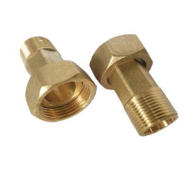 China 1.6Mpa Male BSP NPT Connection Brass Water Meter Pipe Fitting for sale
