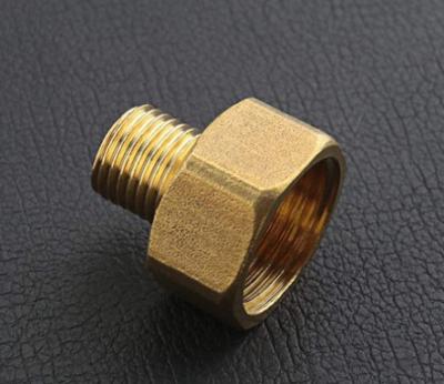 China 3/4*1/2 Inch BSP Thread Brass Compression Fitting For Air / Water for sale