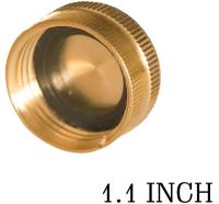 China ANSI 1.1inch Lead Free Brass Compression Fitting For Garden Hose for sale