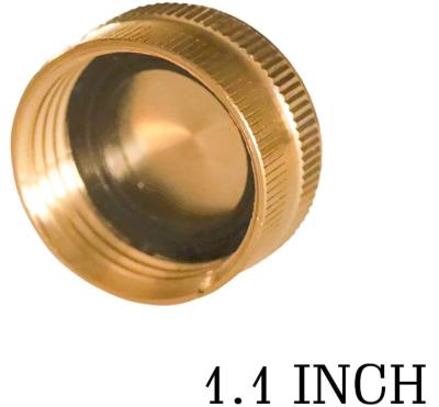 China ANSI 1.1inch Lead Free Brass Compression Fitting For Garden Hose for sale