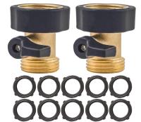 China 3/4 Inch Hose Pipe Shut Off Valve , JIS Water Shut Off Valve For Garden Hose for sale