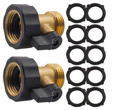 China ANSI 3/4 Inch Brass Compression Fitting With Rubber Washers for sale