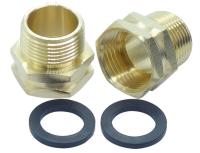China 3/4'' X 3/4'' Ght To Npt Adapter , CNC Female Male Connector for sale
