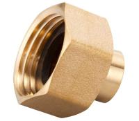 China Brass Threaded Hose Connector , 1/4