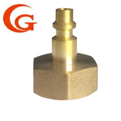 China 3/4'' Hose Thread Bib Swivel To 1/4'' Tubing Brass Blow Out Plug for sale