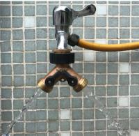 China Female 3/4in NPT Brass Y Valve Garden Irrigation Distributor for sale