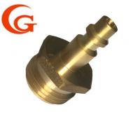 China CNC Brass Blow Out Plug Lead Free Brass Copper Pipe Fittings Blowout Adapter for sale