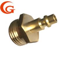 China CNC Brass Blow Out Plug Lead Free Brass Copper Pipe Fittings Blowout Adapter for sale