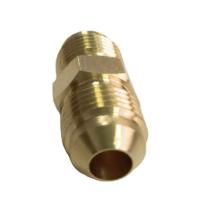 China 1/2 Inch Flare X 1/2 Inch Flare Brass Pipe Fitting Half Union for sale