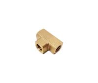 China 1/4NPT* 1/4NP* 1/4NPT Female Brass Hose Tee Fittings Lead Free for sale
