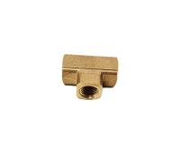 China 1/4NPT* 1/4NP* 1/4NPT Female Brass Hose Tee Fittings Lead Free for sale