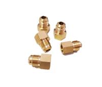 China All Size Brass Tube Fitting Brass Pipe Adapter With NPT Female Thread And Flare Male for sale