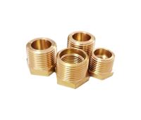 China NPT Threaded Brass Hex Bushing 3/4 Male *3/8 Female for sale