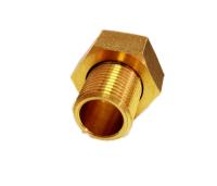 China 1.6Mpa Lead Free Garden Hose Fittings Brass Pipe Connector BSP NPT Thread for sale