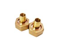 China 3/4 Inch GHT Thread Brass Water Hose Fittings With 13.5mm Barb for sale