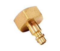 China 3/4''  To 1/4'' Tubing Brass Blow Out Plug Lead Free for sale