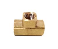 China 3/8NPT* 3/8NP* 3/8NPT Female Brass Tee Fitting Lead Free for sale
