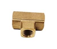 China 3/8NPT* 3/8NP* 3/8NPT Female Brass Tee Fitting Lead Free for sale