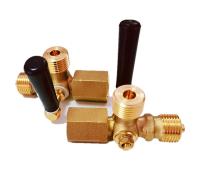 China Brass 3 Way Cock Valve With 1/2' Bsp Inside And Outside Threads for sale