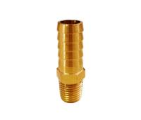 China Male 1/2 Inch NPT X 1/2 Brass Tube Fitting Brass Hose Barb for sale