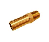 China Male 1/2 Inch NPT X 1/2 Brass Tube Fitting Brass Hose Barb for sale