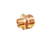 China NPT 1/4 Inches X NPT 3/4 Male Rv Water Blowout Plug Lead Free Brass for sale