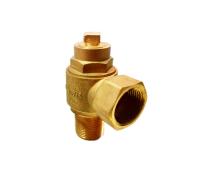China Brass Ferrule Cock Valve Male And Female Thread Brass Fitting for sale