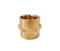 China Nipple Coupling Brass Tube Fitting 3/4 Inch NPT X 3/4 Inch NPT Brass Adapter for sale