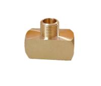 China 1/4NPT Male * 1/4NP Male * 1/4NPT Female Brass T Fitting for sale