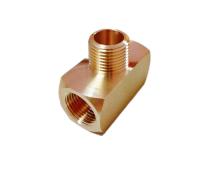China 1/4NPT Male * 1/4NP Male * 1/4NPT Female Brass T Fitting for sale