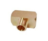 China 1/4NPT Male * 1/4NP Male * 1/4NPT Female Brass T Fitting for sale
