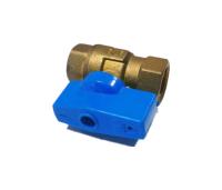 China 3/8 BSP CNC Lead Free Brass Ball Valve Female With Butterfly Handle for sale