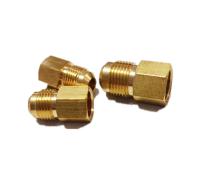 China 3/8 Fllare * 1/2 NPT Male Thread Brass Tube Fitting Brass Reducing Nipple for sale