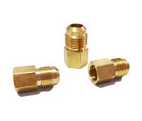 China 3/8 Fllare * 1/2 NPT Male Thread Brass Tube Fitting Brass Reducing Nipple for sale