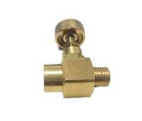 China 1/4 NPT Male * 1/4 NPT Female Brass Needle Valve High Pressure for sale