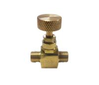 China 1/4 NPT Male * 1/4 NPT Male Brass Needle Valve High Pressure for sale