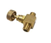 China 1/4 NPT Male * 1/4 NPT Male Brass Needle Valve High Pressure for sale