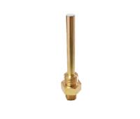 China Lead Free Brass Divet Tube Used For Pressure Gage BSP Thread Brass Fittings for sale