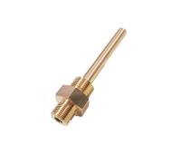 China Lead Free Brass Divet Tube Used For Pressure Gage BSP Thread Brass Fittings for sale