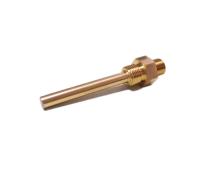 China Lead Free Brass Divet Tube Used For Pressure Gage BSP Thread Brass Fittings for sale