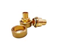 China Round Head Lead Free Compression Fittings CNC Technics Non Rusting for sale