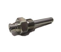 China Stainless Steel Fitting SS304 Dive Tube With A Track At The Upper Part Bsp Thread for sale