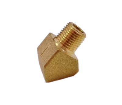 China 45 Degree Street Elbow Brass Pipe Fitting 1/8