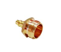 China Lead Free Brass Blow Out 3/4NH-11.5 Male Used For Outdoor Pipes for sale